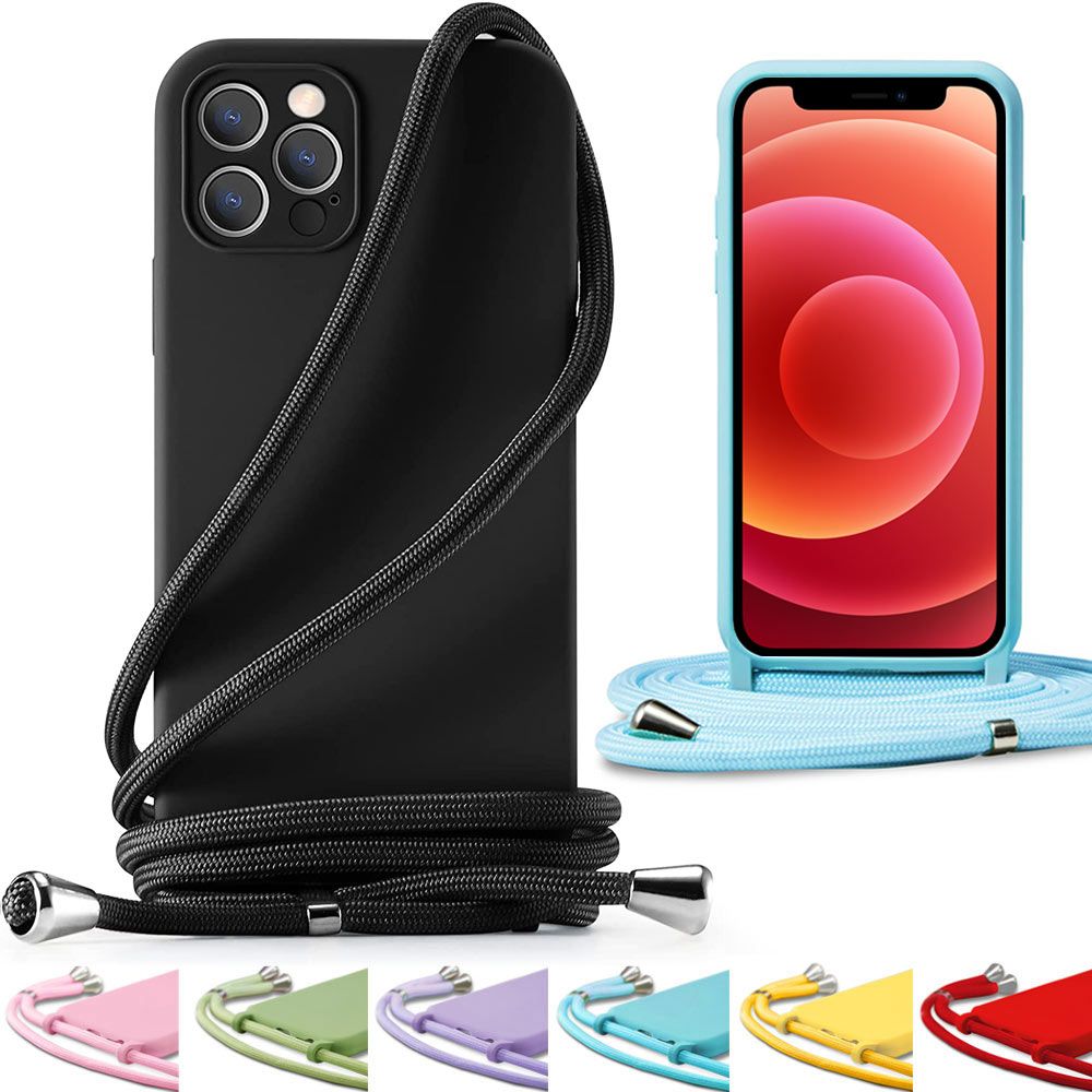 Hülle mit Band / Handykette für iPhone 12 Pro Max Case