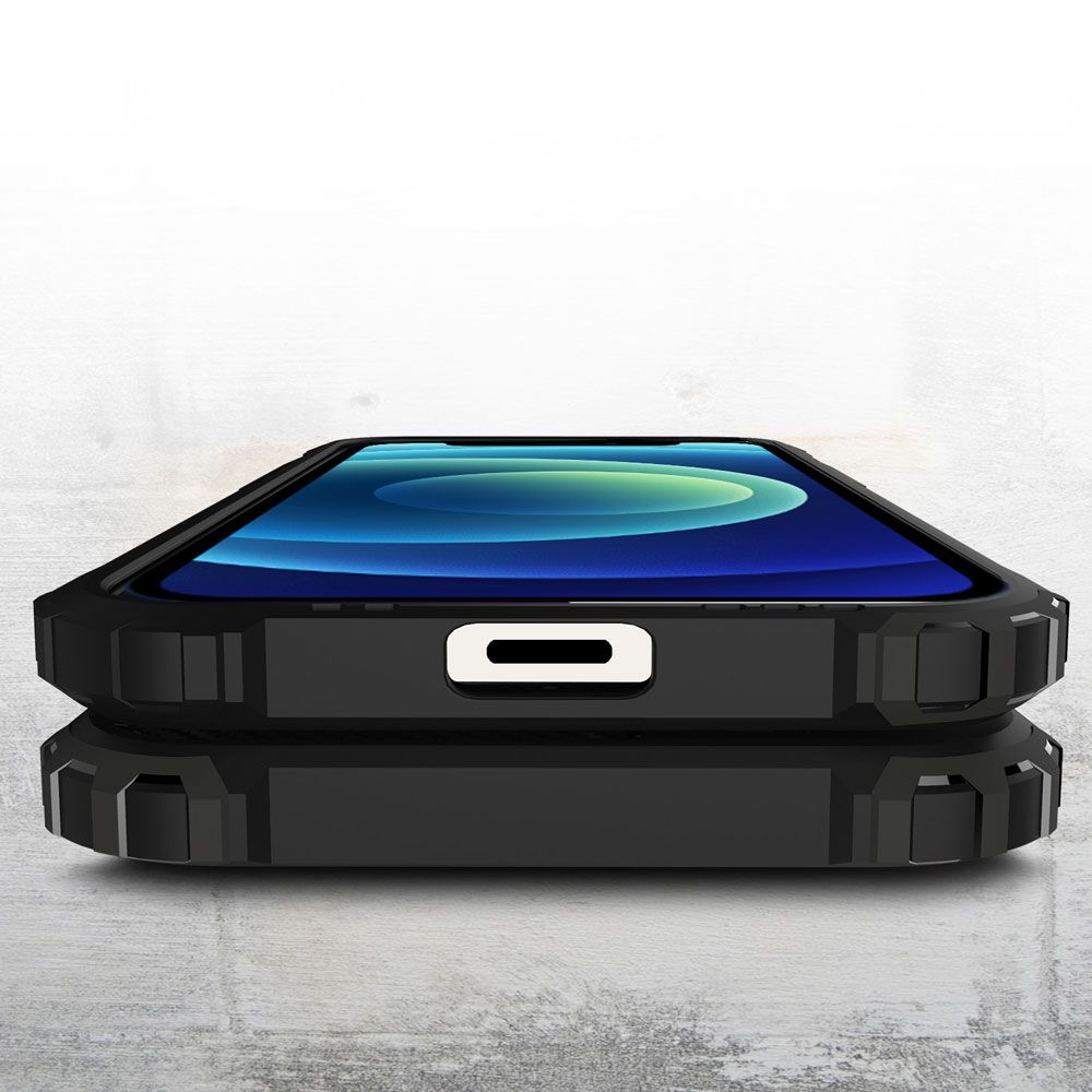 Robuste Outdoor Hülle für iPhone 12 Mini Outdoor Case Schwarz
