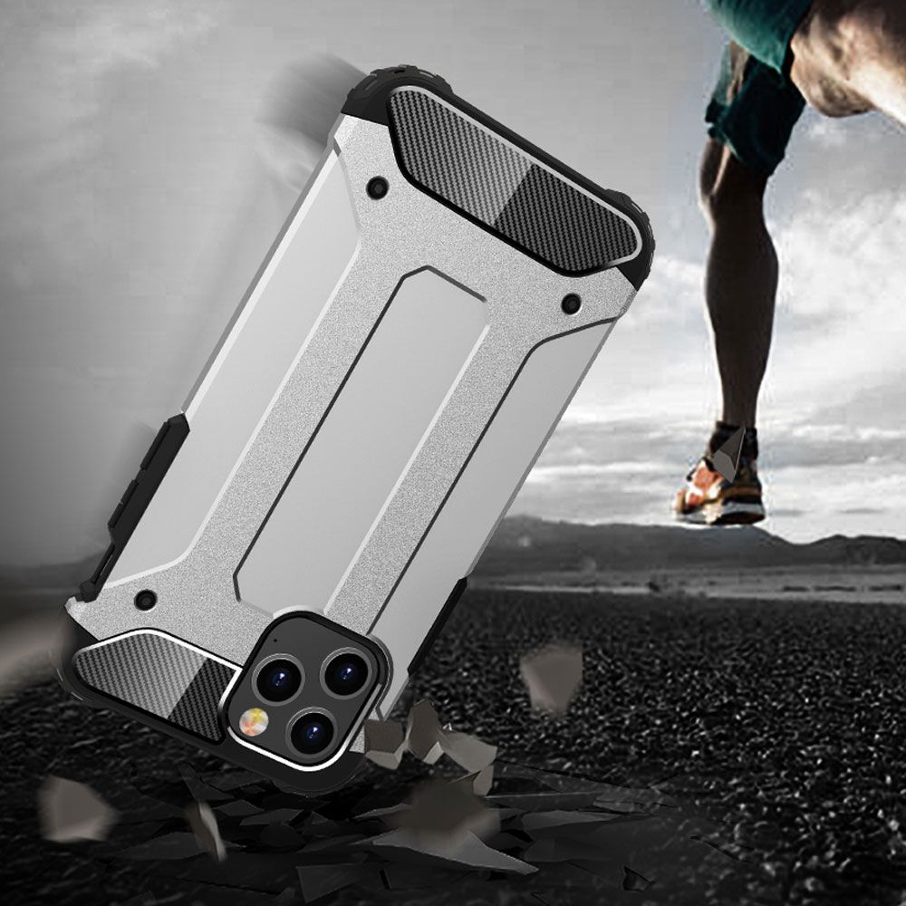 Robuste Outdoor Hülle für iPhone 12 Outdoor Case Schwarz